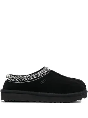 UGG Tasman Ii Suede Slip-on Slippers - Black