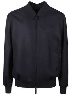Giorgio Armani Zip-up Bomber Jacket