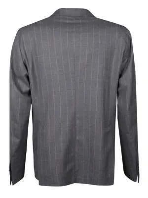 Tagliatore Montecarlo Double-breasted Pinstripe Jacket