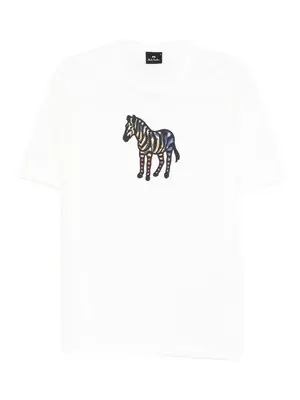 Paul Smith Zebra Organic Cotton T-shirt