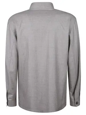 Tagliatore Tempesta Jacket With Mandarin Collar