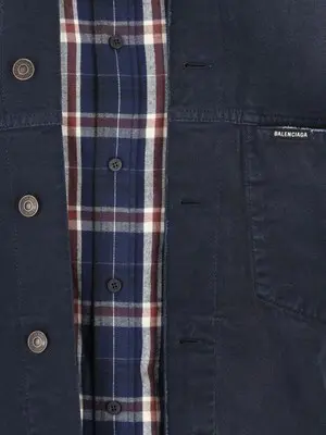 Balenciaga Patchwork Shirt-jacket