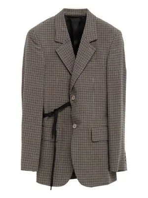 Balenciaga Wrapped Tailored Jacket