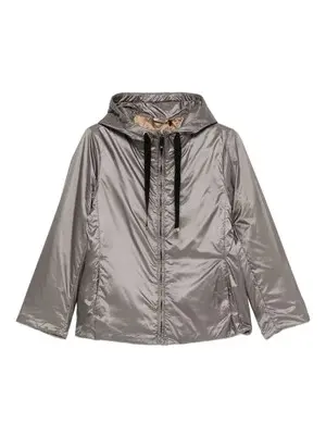 Max Mara Padded Blouson Jacket With Drawstring Hood