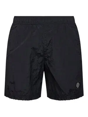 Stone Island Logo Swim Shorts