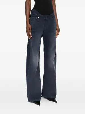 Balenciaga Curved Denim Jeans