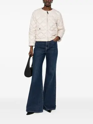 Max Mara Quilted Zip Blouson Jacket