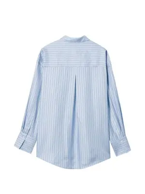 TOTEME Striped Silk Shirt