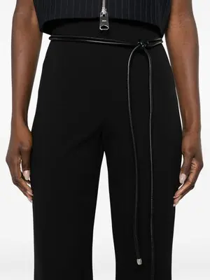 Sportmax High-waisted Flared Trousers