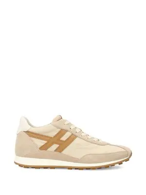 Hogan H699 Lace-up Suede Sneakers - Brown