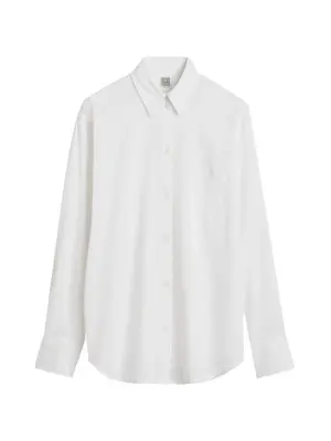 TOTEME Linen And Cotton Blend Shirt