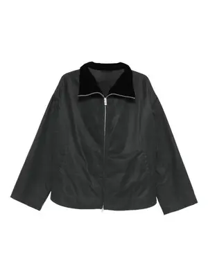 TOTEME Country Jacket With Velvet Collar - Black