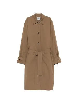 TOTEME Cotton Trench Coat - Beige