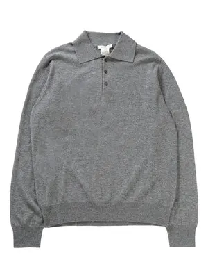 THE ROW Judi Cashmere Polo Shirt