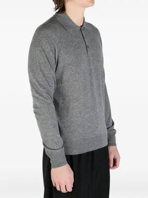 THE ROW Judi Cashmere Polo Shirt