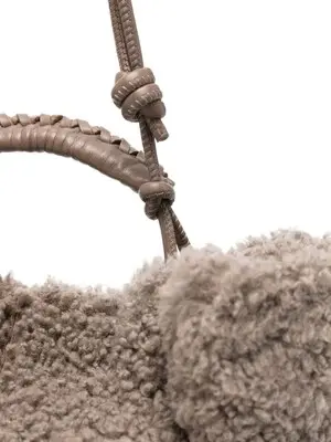 Hereu Arta Mini Shearling Tote