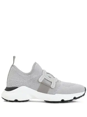 TOD'S Kate Knitted Sneakers - Grey