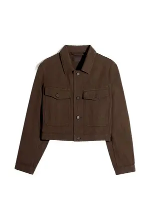LEMAIRE Cropped Cotton Jacket