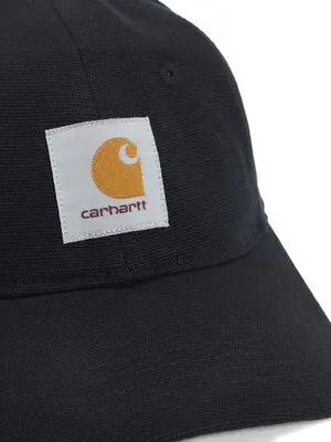 Carhartt Work In Progress Logo Baseball Cap - Black