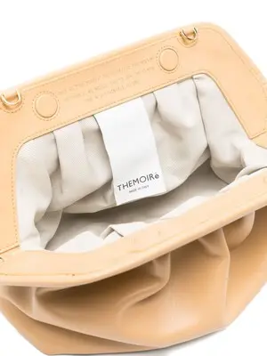 THEMOIRE Bios Vegan Leather Clutch - Beige