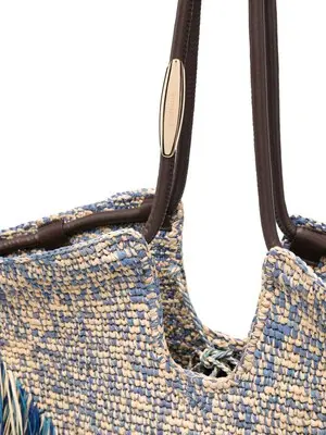 Zimmermann Goldentime Raffia Tote