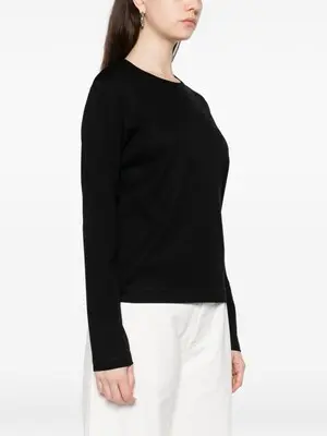 HERSKIND Cotton Crewneck Long Sleeve Sweater