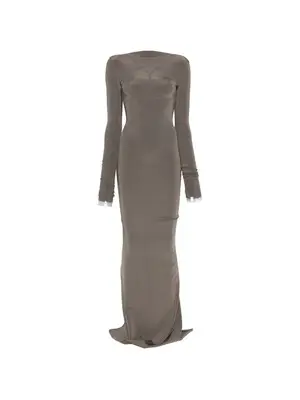 Rick Owens Long Sleeve Evening Dresses