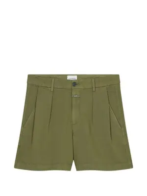 Closed Cotton And Linen Shorts