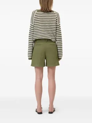 Closed Cotton And Linen Shorts