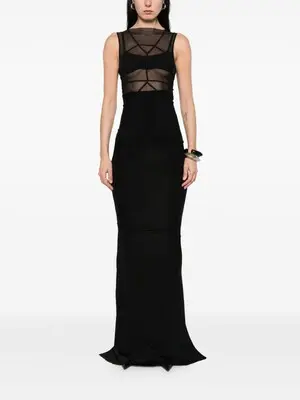 Rick Owens Maxi Skirt - Black