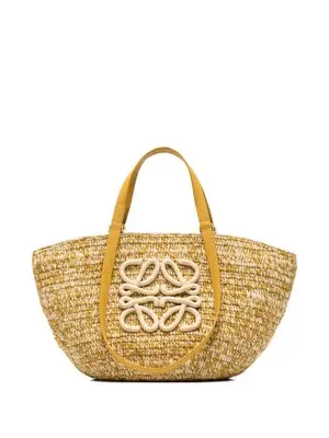 Loewe Eclipse Raffia Tote