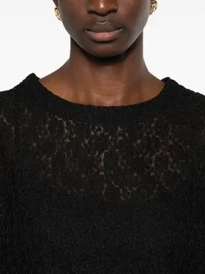 Ermanno Scervino Embroidered Lace T-shirt