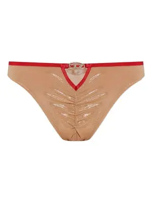 DIESEL® Embellished Logo Keyhole Slip