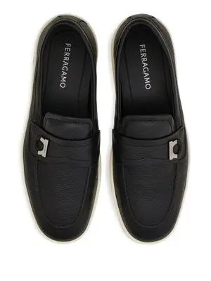 FERRAGAMO Leather Loafers