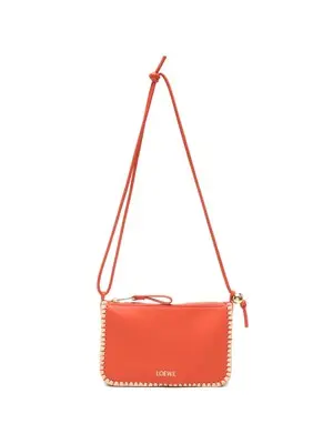 Loewe Rio Leather Mini Bag - Orange