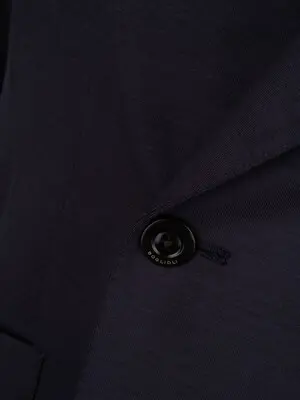 Boglioli Wool Double-breasted Jacket - Blue
