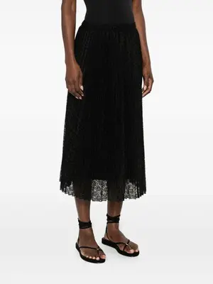 Ermanno Scervino Embroidered Long Skirt