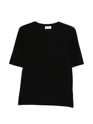 Soft Goat Short Sleeve T-shirts For Women