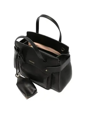 HIDESINS Lullaby Small Leather Tote - Black
