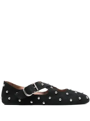 Alaia Buckled Flats For Women