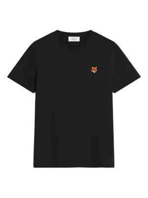 Maison Kitsuné Fox Head Cotton T-shirt - Black