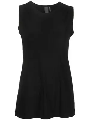 Norma Kamali Crewneck Sleeveless Top