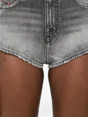 DIESEL® Distressed Denim Cotton Shorts