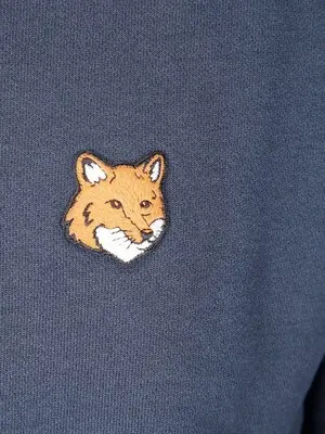 Maison Kitsuné Fox Head Cotton Sweatshirt