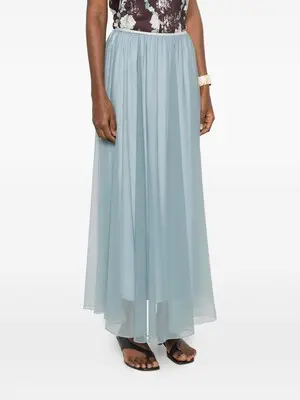 FORTE_FORTE Chiffon Tiered Maxi Skirt