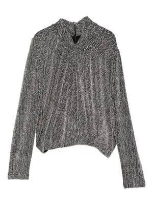 IRO PARIS Ysane Blouse - Silver