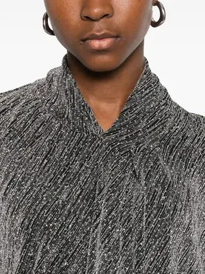 IRO PARIS Ysane Blouse - Silver