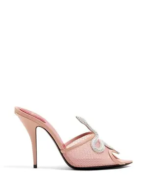 Valentino Garavani Square Toe Mules Clogs For Women