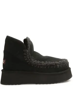 Mou Mini Eskimo Platform Boots - Black