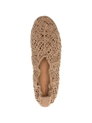 ODISSI Iris Ballet Flats - Beige